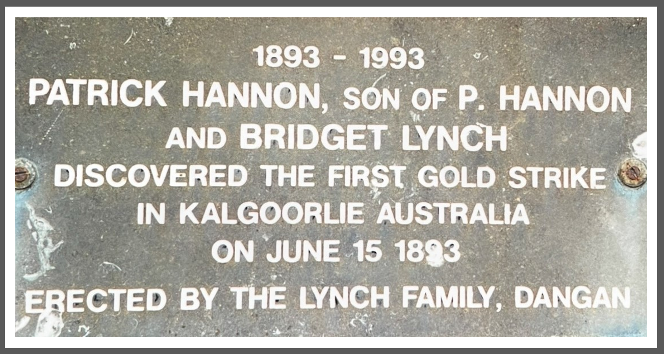 Paddy Hannan Centenary - Quin Heritage